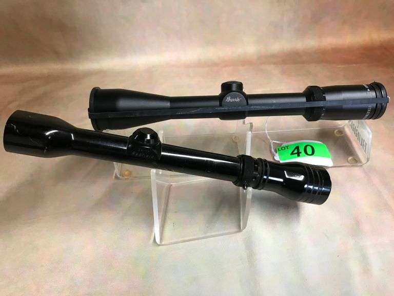 2 RIFLE SCOPES - Auctions and Services Unlimited