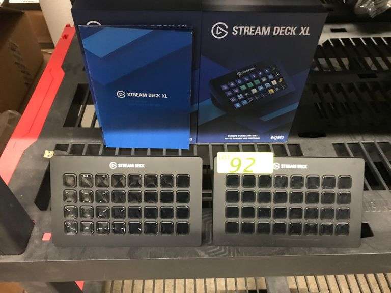 LOT OF STREAM DECK XL - Auctions and Services Unlimited