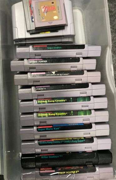 (10) SUPER NINTENDO/ NINTENDO 64 AND GAMEBOY, AND VIRTUAL BOY GAMES ...