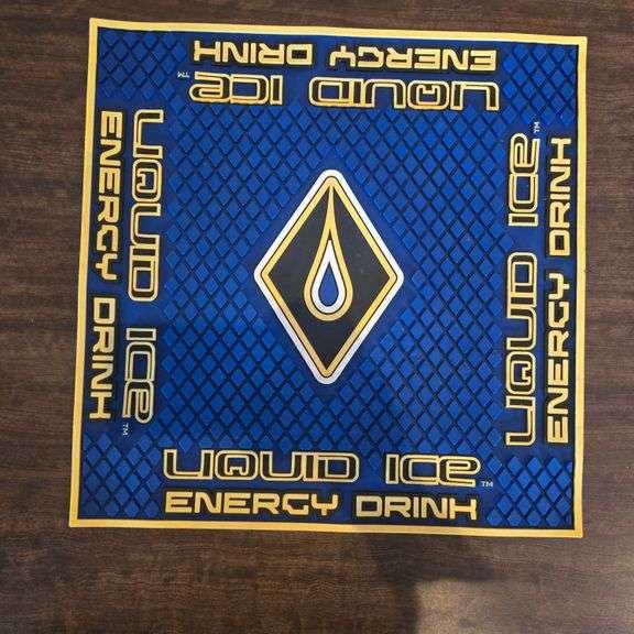 Liquid Ice Energy Drink Bar Mat - Acesbid