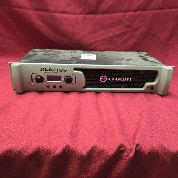 Crown Rack Mounted High Density Power Amplifier - Model # XLS1000 - Acesbid