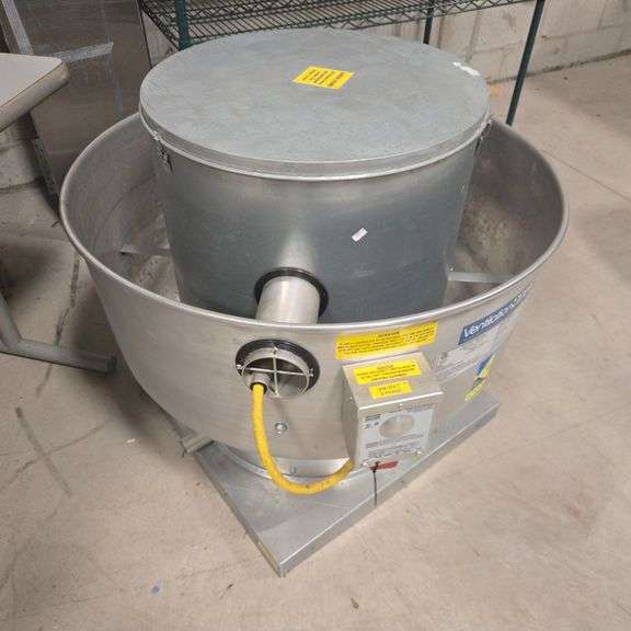 New Ventilation Direct Exhaust Fan - Model # VXB14HP - 11100 SCFM - 208 ...