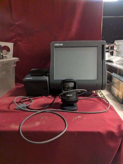 Point of Sale Set with Micros Terminal, Micros Thermal Receipt Printer ...