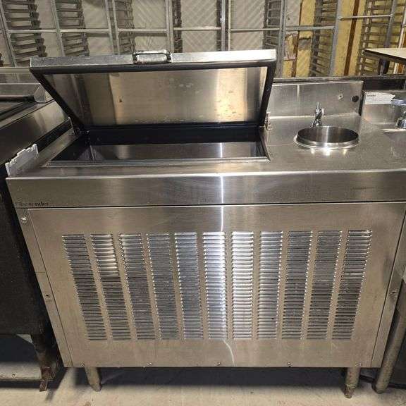 Glas Tender Under Bar Dipping Cabinet with Continuous Flow Dipper Well ...