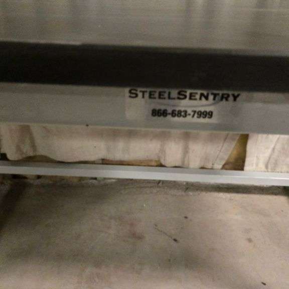 Steel Sentry Heavy Duty Work Table with Antistatic Top - 70" x 30" x 31 ...