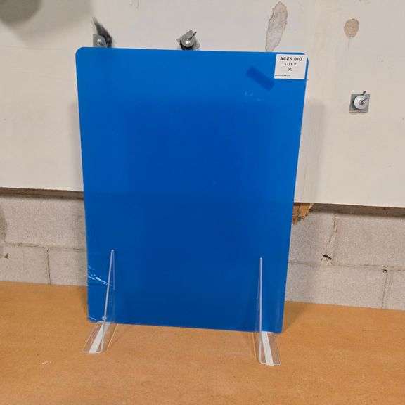 New Acrylic Safety Shield - 23.5" x 31.5" - Acesbid