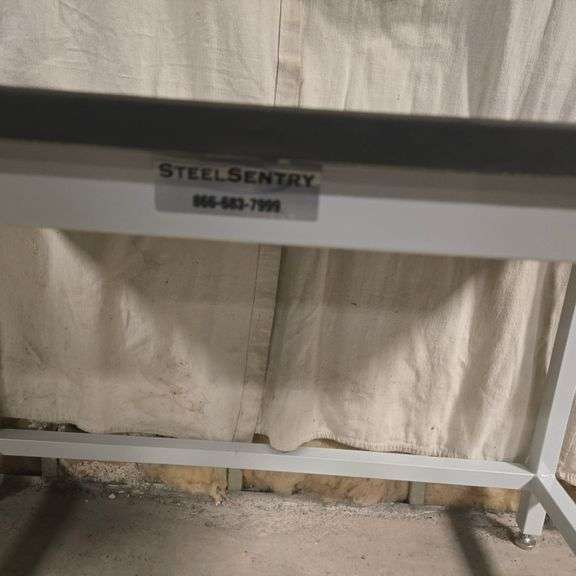 Steel Sentry Heavy Duty Work Table with Anti-Static Top - 48" x 30" x ...