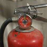 (1) Charged Amerex 10lb K Class Fire Extinguisher, (1) Charged Amerex ...