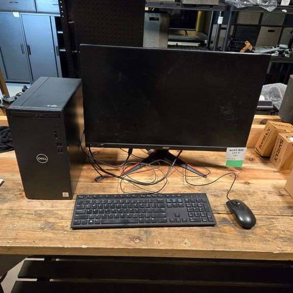 Dell Insperon Computer Tower - Model # D29M - 120/240 Volts; 1 Phase; 3 ...