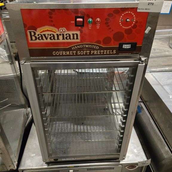 J&J Heated Pretzel Display Case - Model # JJ850D - 120 Volts; 1 Phase ...