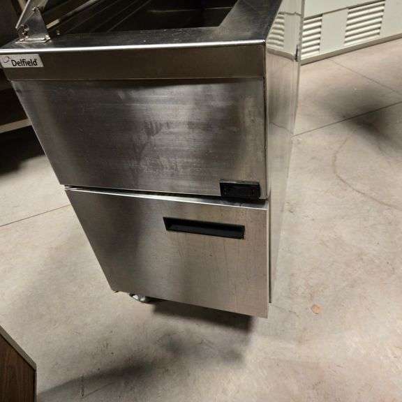 Delfield Stainless Steel Batch Freezer and Frozen Product Holder on ...