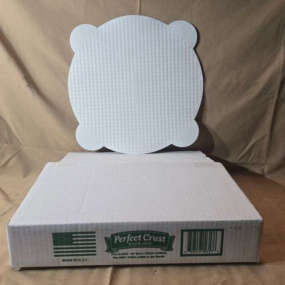 Box of Perfect Crust Pizza Liners - Acesbid