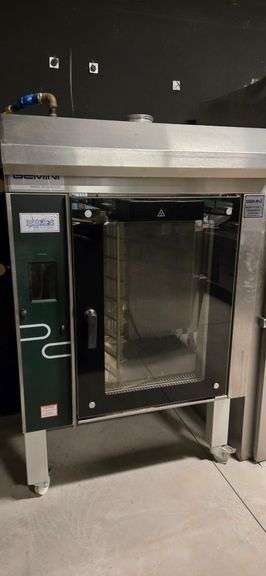 Gemini Rotating Mini Rack Oven on Casters - Model # S-402 - 46" x 44.5 ...