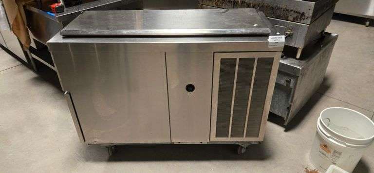 Delfield Stainless Steel Batch Freezer and Frozen Product Holder on ...
