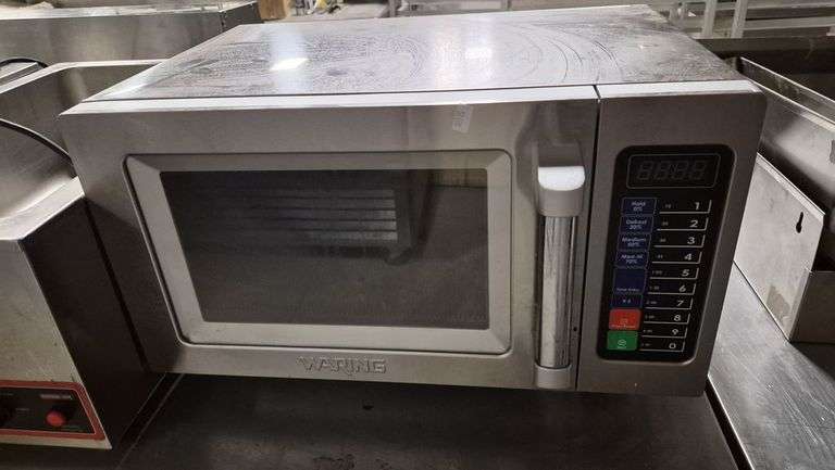 Waring 1000 Watt Digital Microwave - Model # WMo90 - 120 Volts; 1 Phase ...