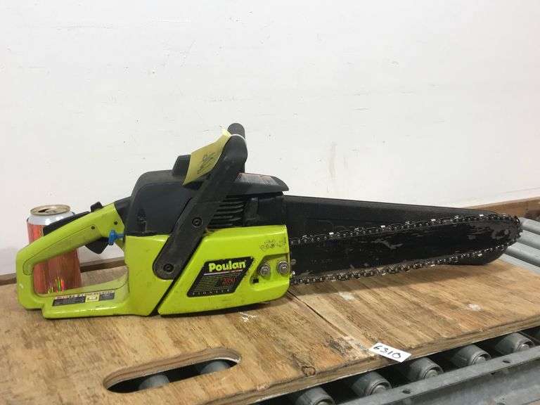 Poulan 2050 pioneer chainsaw Lil Dusty Online Auctions All Estate Services LLC