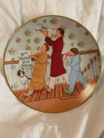 HAPPY BIRTHDAY. DEAR MOTHER By NORMAN ROCKWELL. Our happy holidays ...