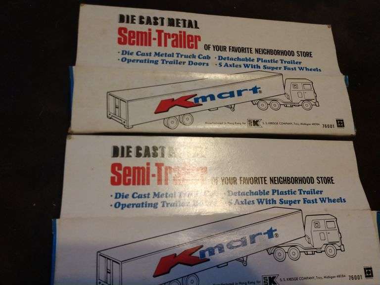 2 diecast Kmart trucks - Lil Dusty Online Auctions - All Estate ...