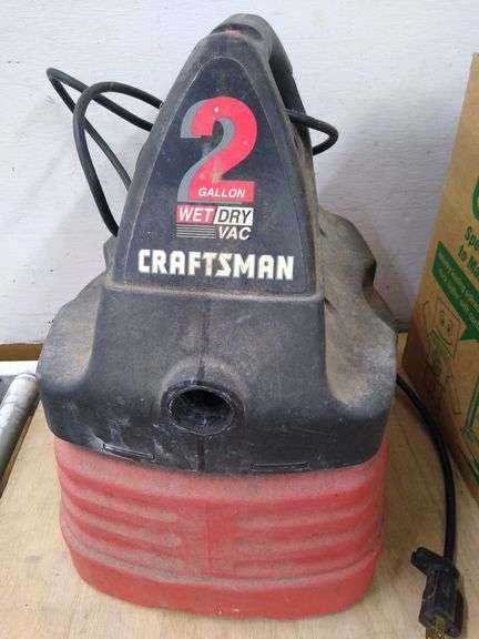 Craftsman 2 gallon wet and dry vac powers on.3f - Lil Dusty Online ...