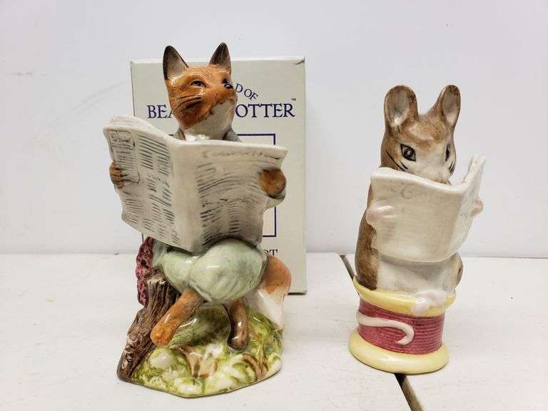Royal Albert Beatrix Potter with Box & Original Beatrix Potter - Lil ...