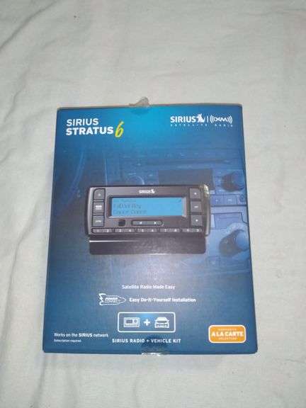 Sirius Stratus 6 NIB - Lil Dusty Online Auctions - All Estate Services, LLC