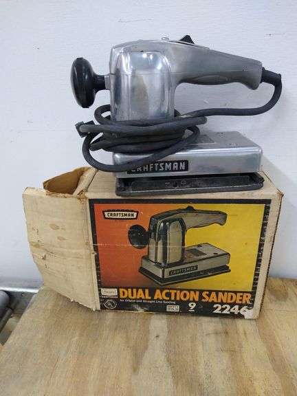 Dual action sander Sears Craftsman in box powers on.7b - Lil Dusty ...