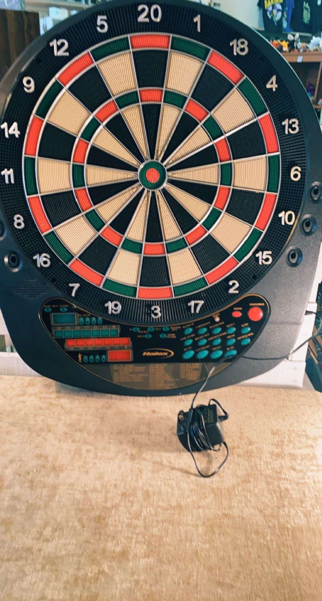 Halex Electronic Dart Board Man Cave fun Lil Dusty Online Auctions All Estate Services LLC