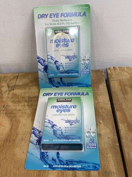 Kirkland dry eye formula moisture eyes eye drops 2 packs - Lil Dusty ...