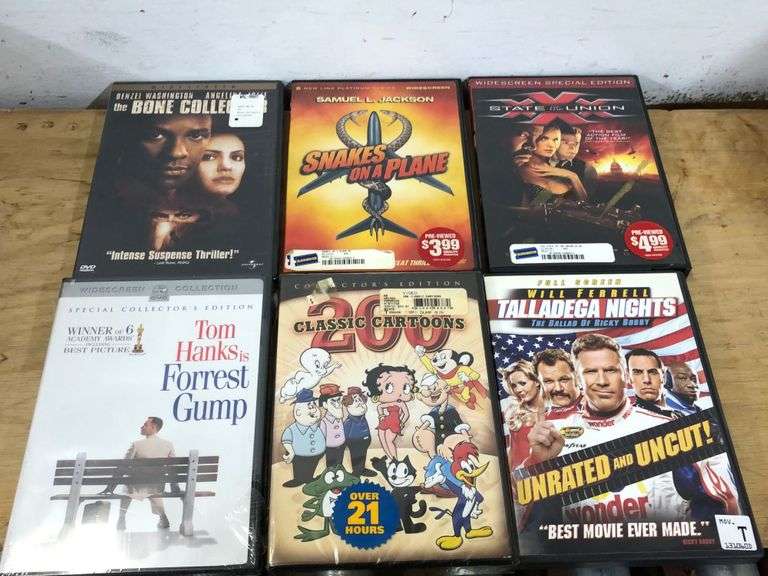 DVD Collection - Talladega Nights, Forest Gump & More. 1e - Lil Dusty ...