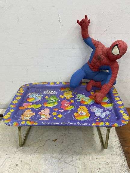 Spider-Man stuffie and Care Bears bed tray. 4d - Lil Dusty Online ...
