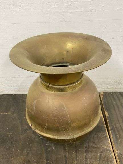 Vintage spittoon with plaque “Property of Pullman Silver Palace Car Co ...