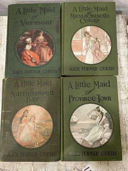 Series of kids Little Maids books by Alice Turner Curtis. 7b - Lil ...