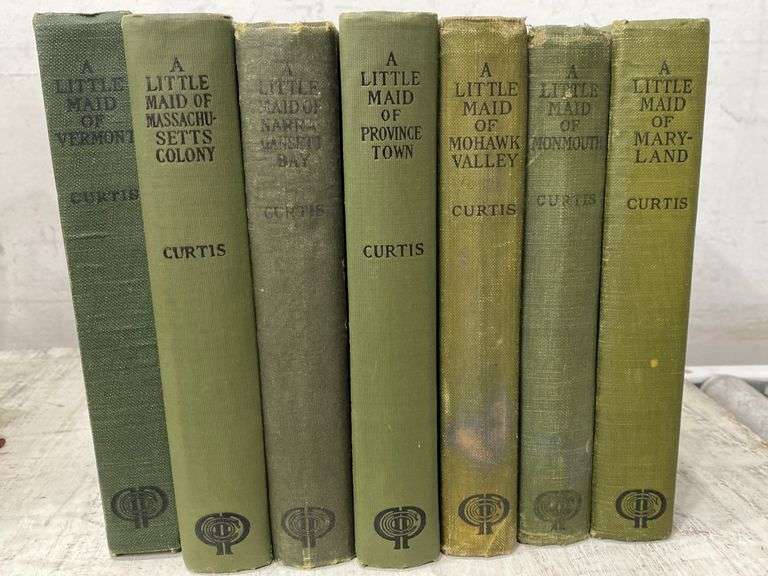 Series of kids Little Maids books by Alice Turner Curtis. 7b - Lil ...