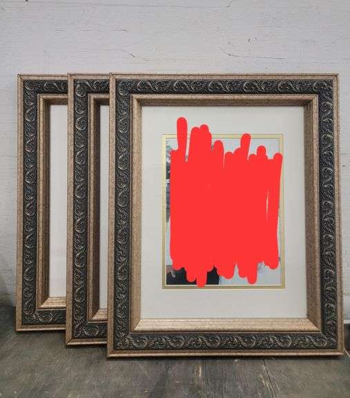 Set of 3 Beautiful Intricate Photo Frames. AC - Lil Dusty Online ...