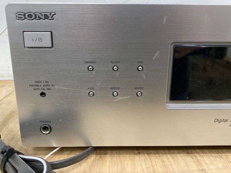 Sony FM stereo/FM-AM Receiver, STR-K790. 2f - Lil Dusty Online Auctions ...