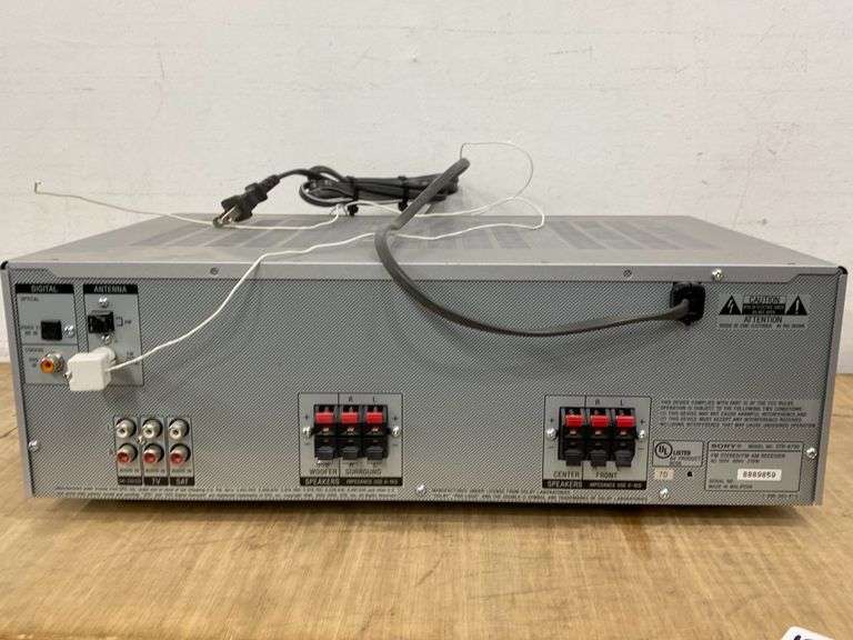 Sony FM stereo/FM-AM Receiver, STR-K790. 2f - Lil Dusty Online Auctions ...