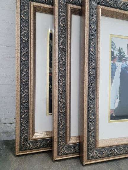 Set of 3 Beautiful Intricate Photo Frames. AC - Lil Dusty Online ...