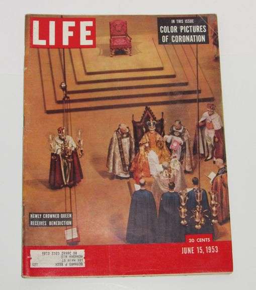 1953 Life Magazine Coronation of Queen Elizabeth II - Lil Dusty Online ...