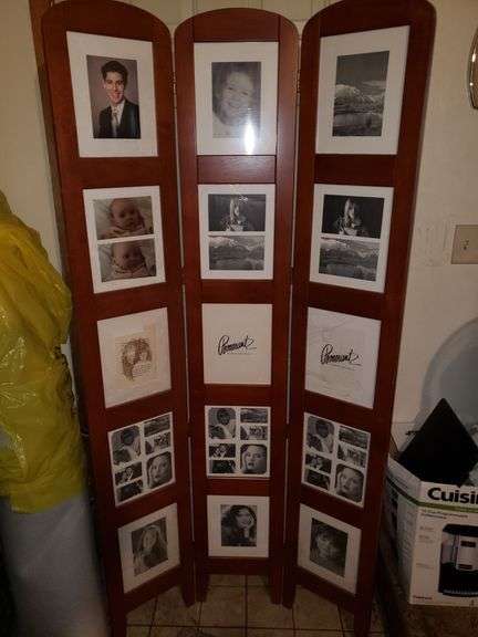 Tri-Fold Standing Picture Fame - Lil Dusty Online Auctions - All Estate ...