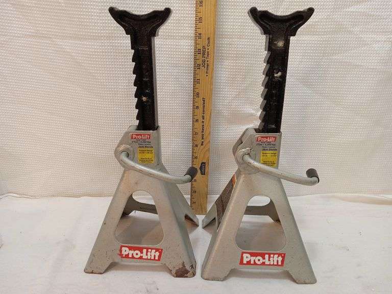 Pro-Lift Jack Stands - Lil Dusty Online Auctions - All Estate Services, LLC