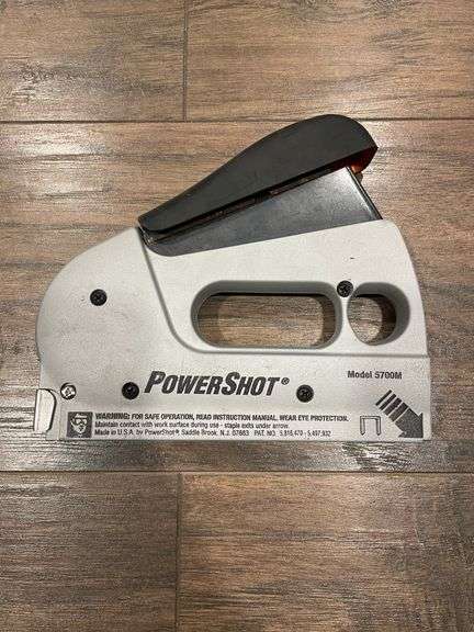 5700 PowerShot 2-in-1 Staple and Nail Gun - Lil Dusty Online Auctions ...