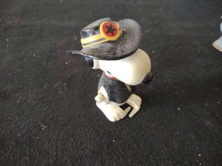 3 Vintage ramp wind up walking animals Snoopy sheep & elephant - Lil ...