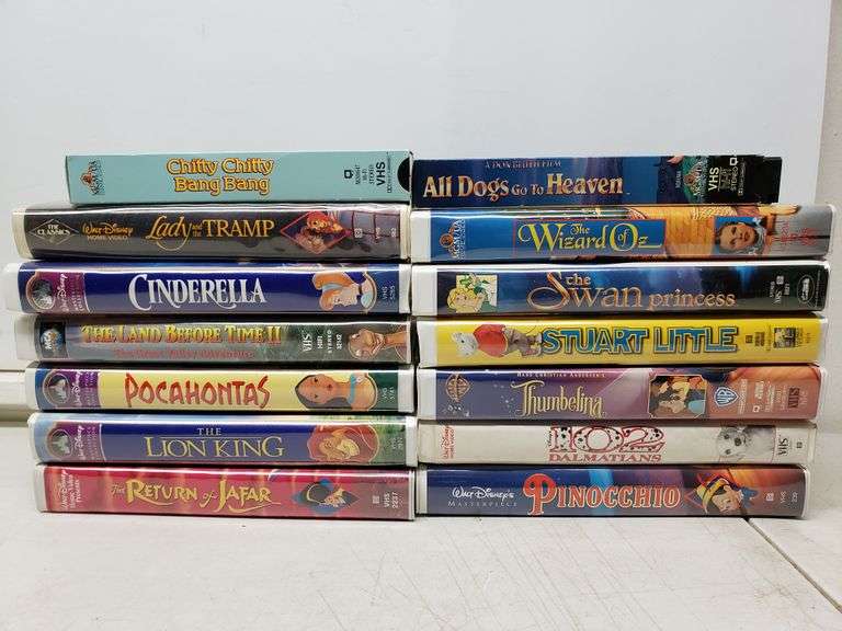 Disney VHS Tapes and more - Lil Dusty Online Auctions - All Estate Services, LLC