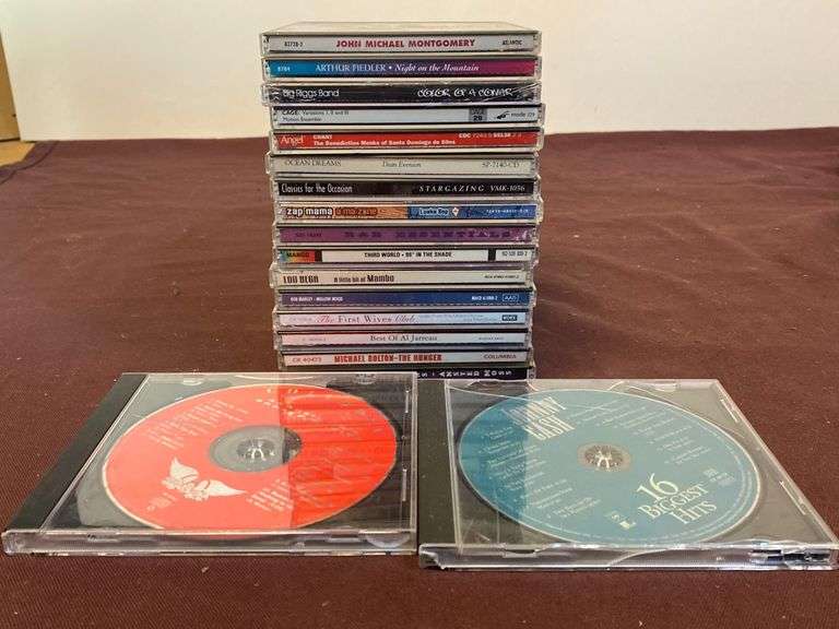 Lot of music CDs, mixed genres - Lil Dusty Online Auctions - All Estate ...
