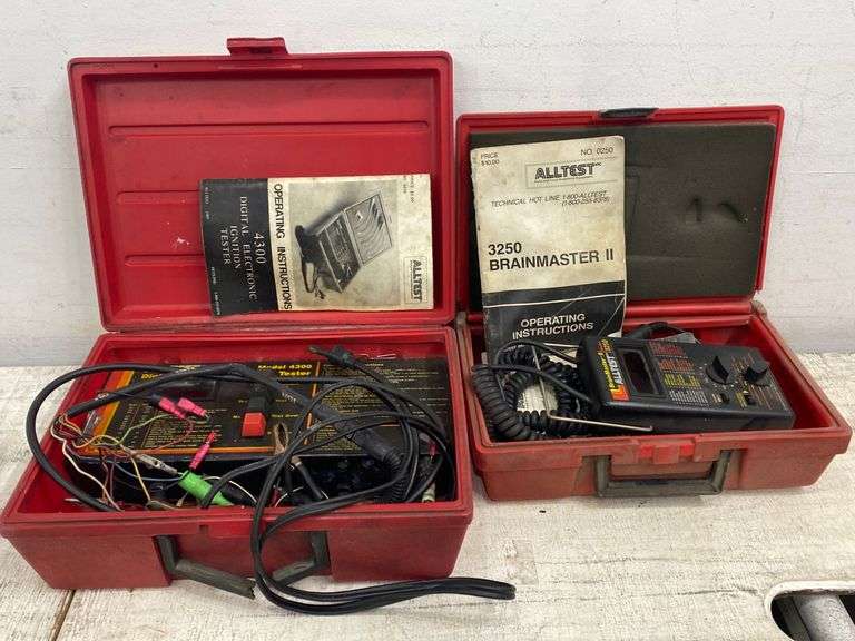 AllTest BrainMaster 3250, AllTest digital electronic ignition tester ...