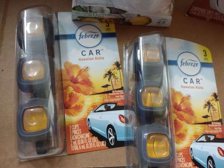 New in package Febreze car, Air wick essential mist and Febreze small ...