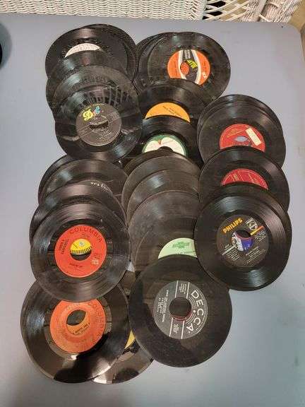 40 Vintage 45's various genres - Lil Dusty Online Auctions - All Estate ...