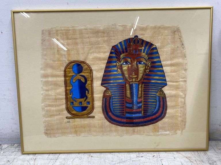 Original art painting on papyrus? 24” x 18”. 17a - Lil Dusty Online ...