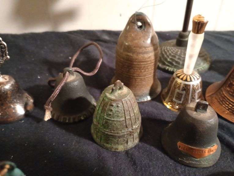 18 Metal bells different sizes - Lil Dusty Online Auctions - All Estate ...