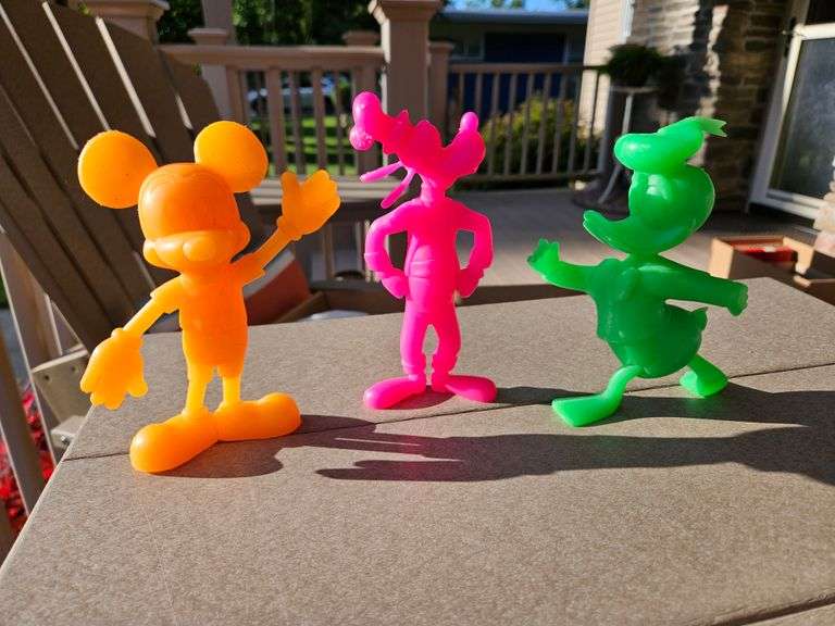 Three (3) Vintage Disney Wax Figures-Marx brand - Lil Dusty Online ...